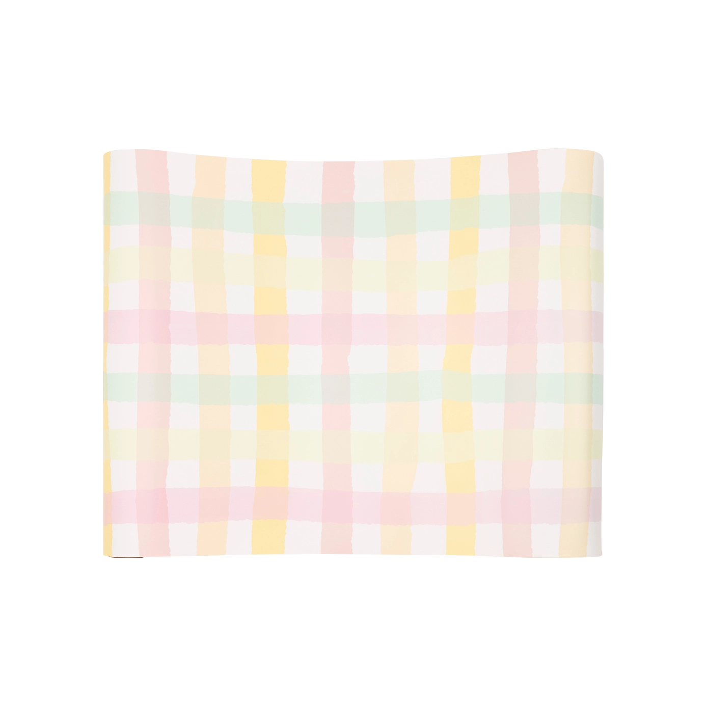 Spring Checks Paper Table Runner – Deep South Home and Gifts