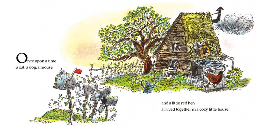 The Little Red Hen Board Book – Deep South Home and Gifts