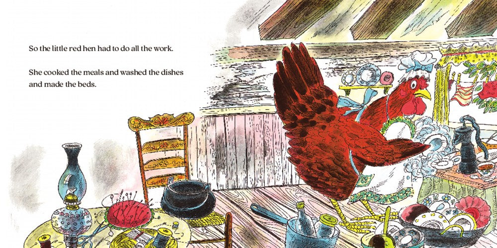 The Little Red Hen Board Book – Deep South Home and Gifts